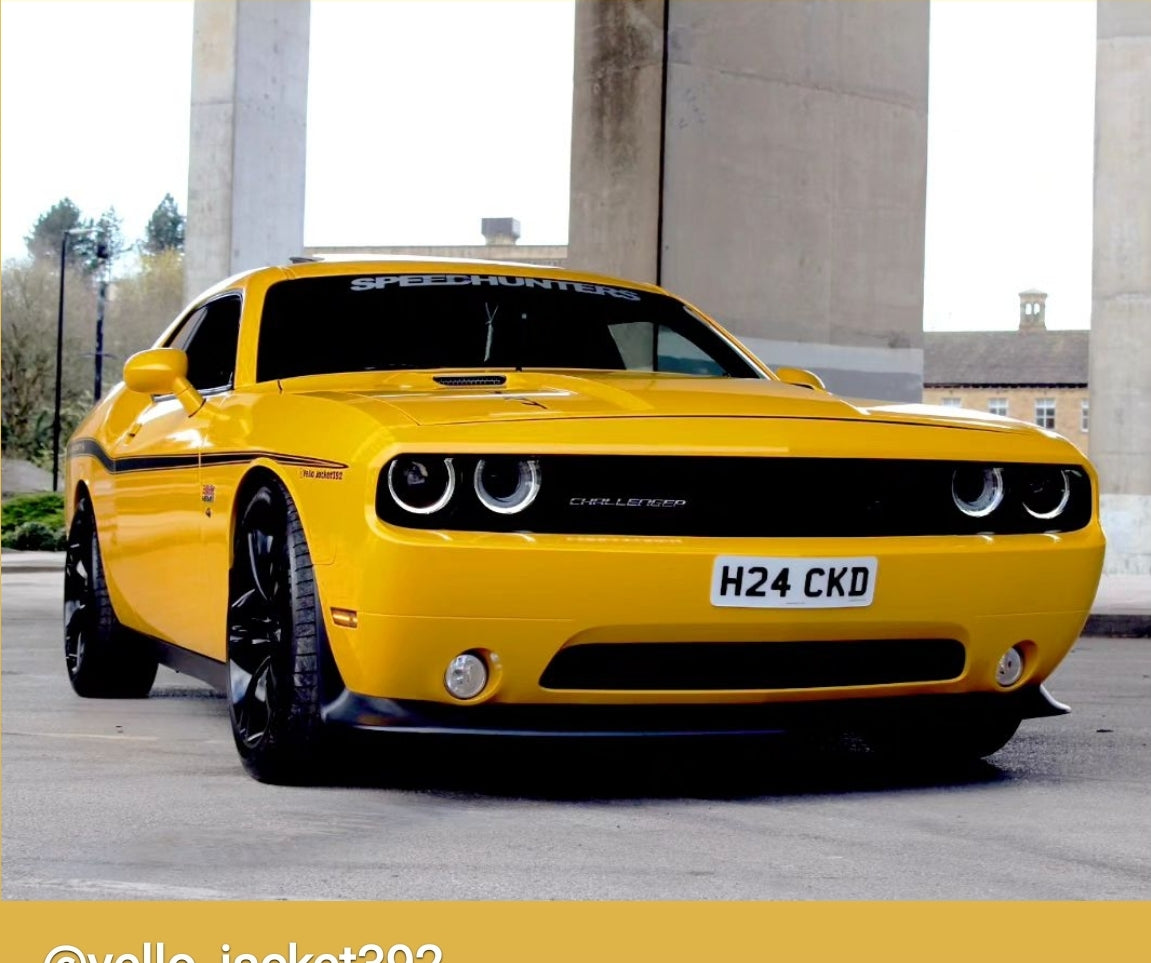 Dodge Challenger Yellow Jacket Easter sale – Delta Plates