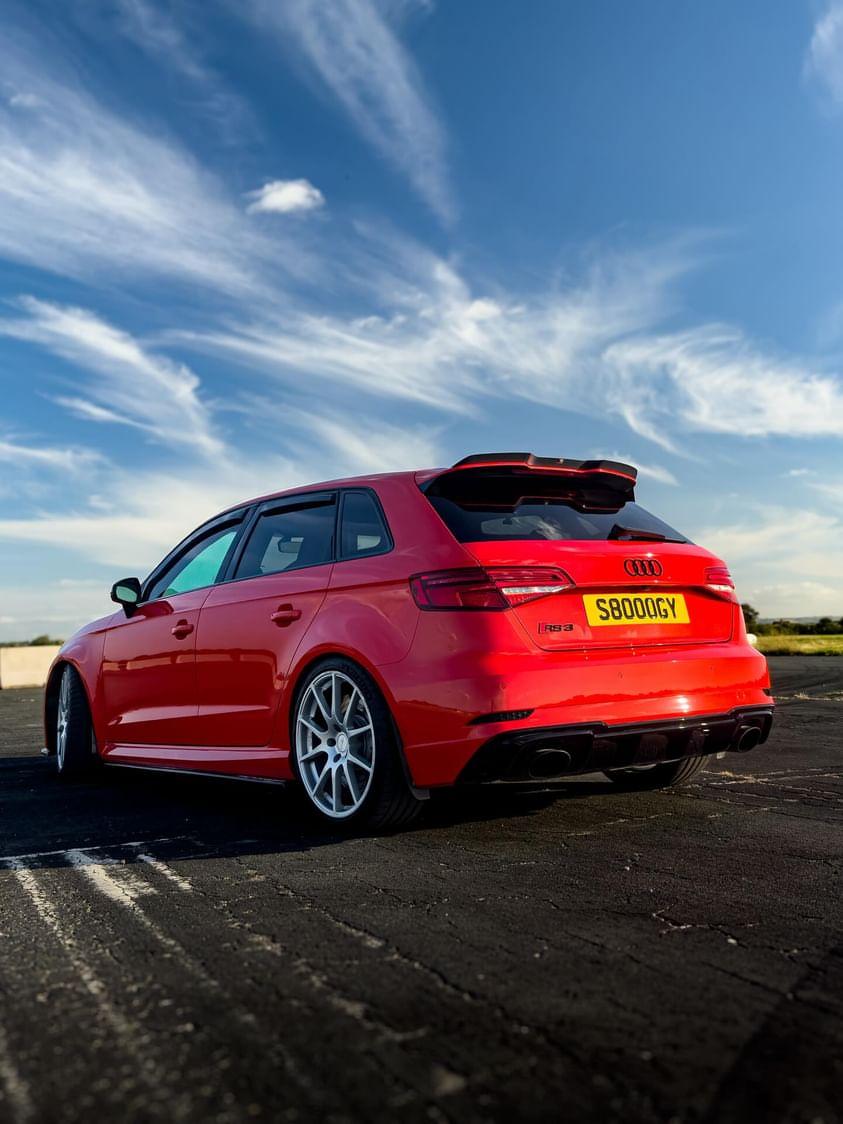 Audi RS3 8V with some 3D gel plates – Delta Plates