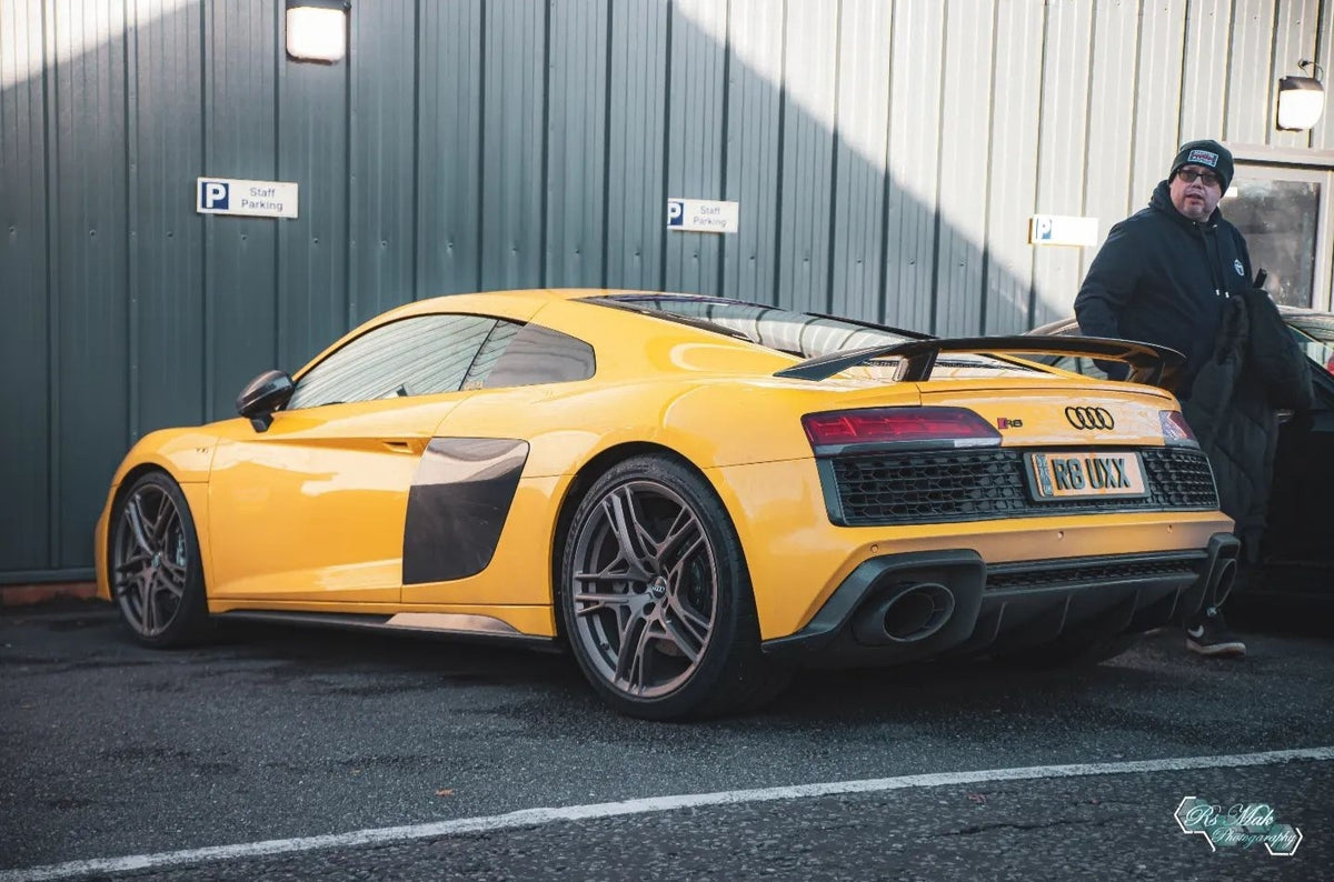 Audi R8 V10 Performance with some 4D plates – Delta Plates