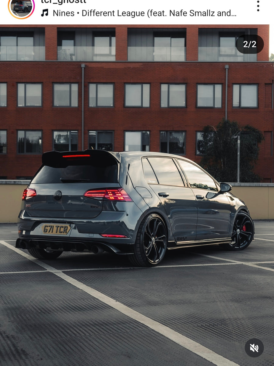 VW Golf GTI TCR with some hex 4D plates – Delta Plates