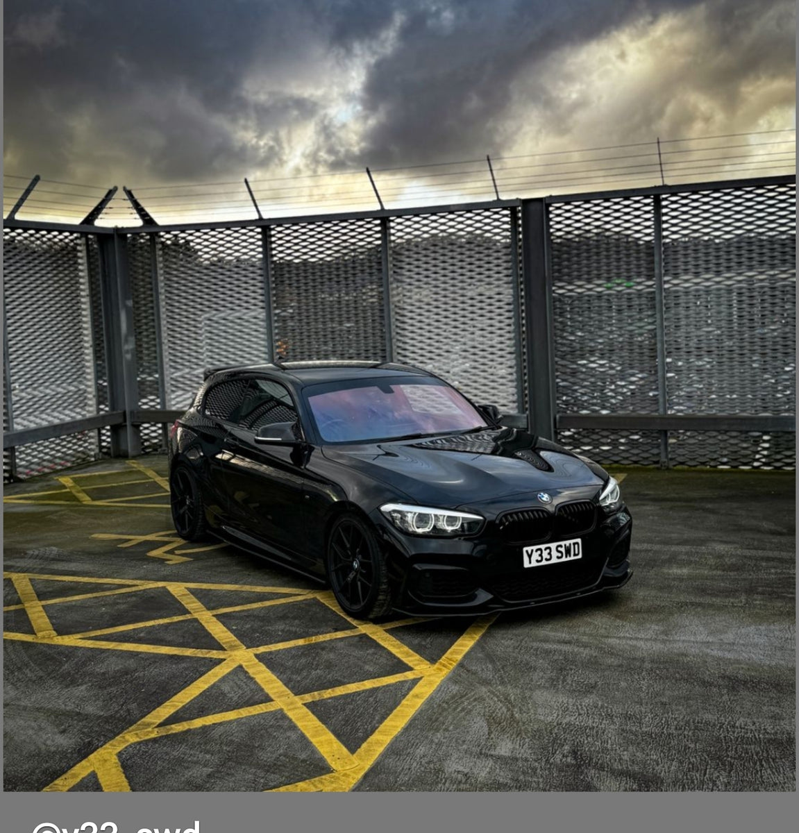 BMW M140i with some short 3D gel plates – Delta Plates