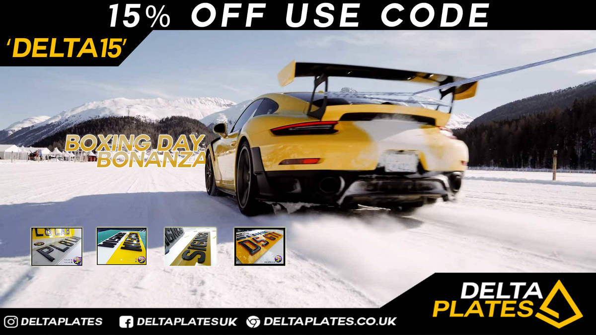 15% off this Boxing Day – Delta Plates