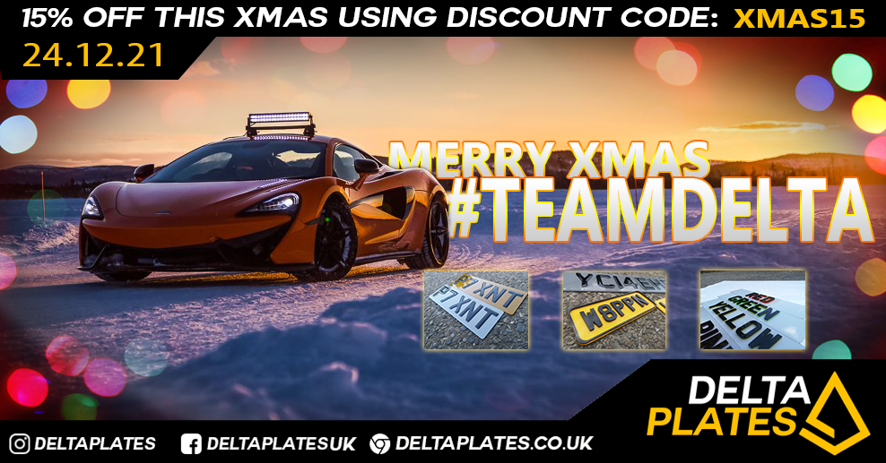 15% OFF ALL 3D AND 4D PLATES THIS CHRISTMAS – Delta Plates