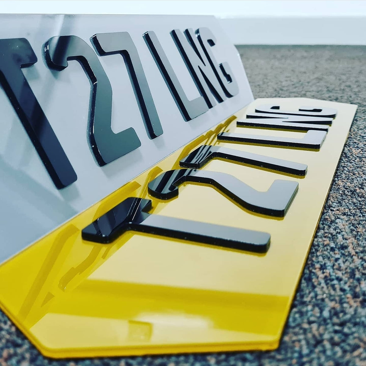 Shaped 4D plates - available in normal & tinted – Delta Plates