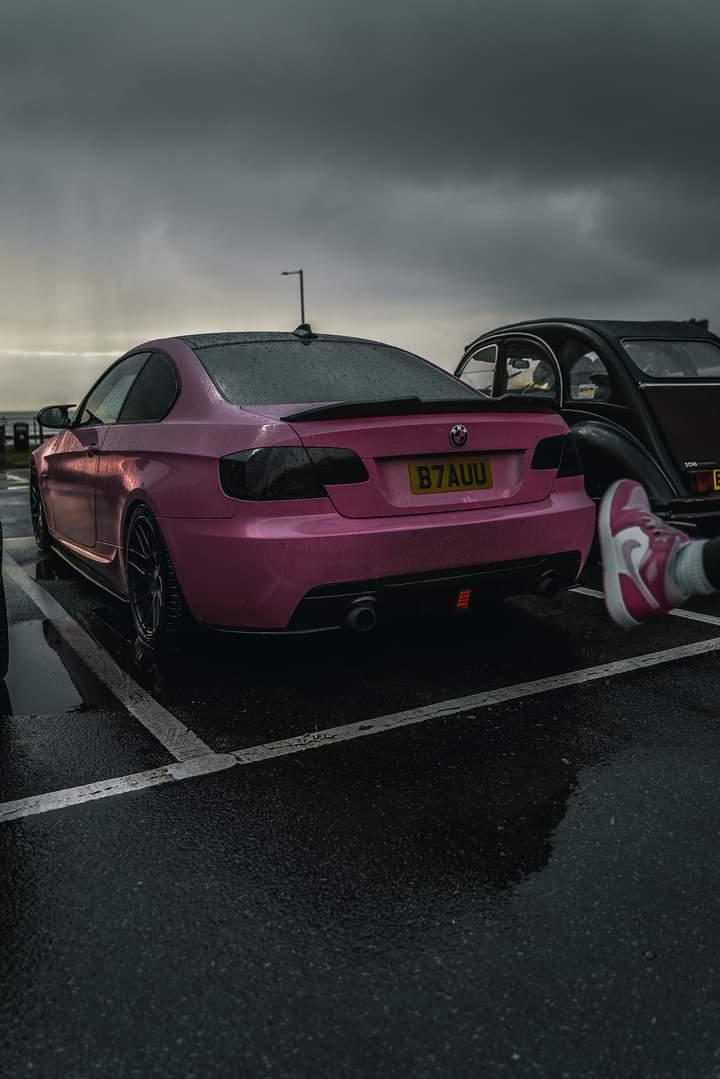 BMW E92 with some short 3D gel plates – Delta Plates