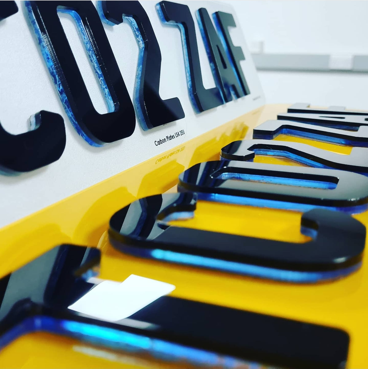 Neon 4D plates going out today – Delta Plates