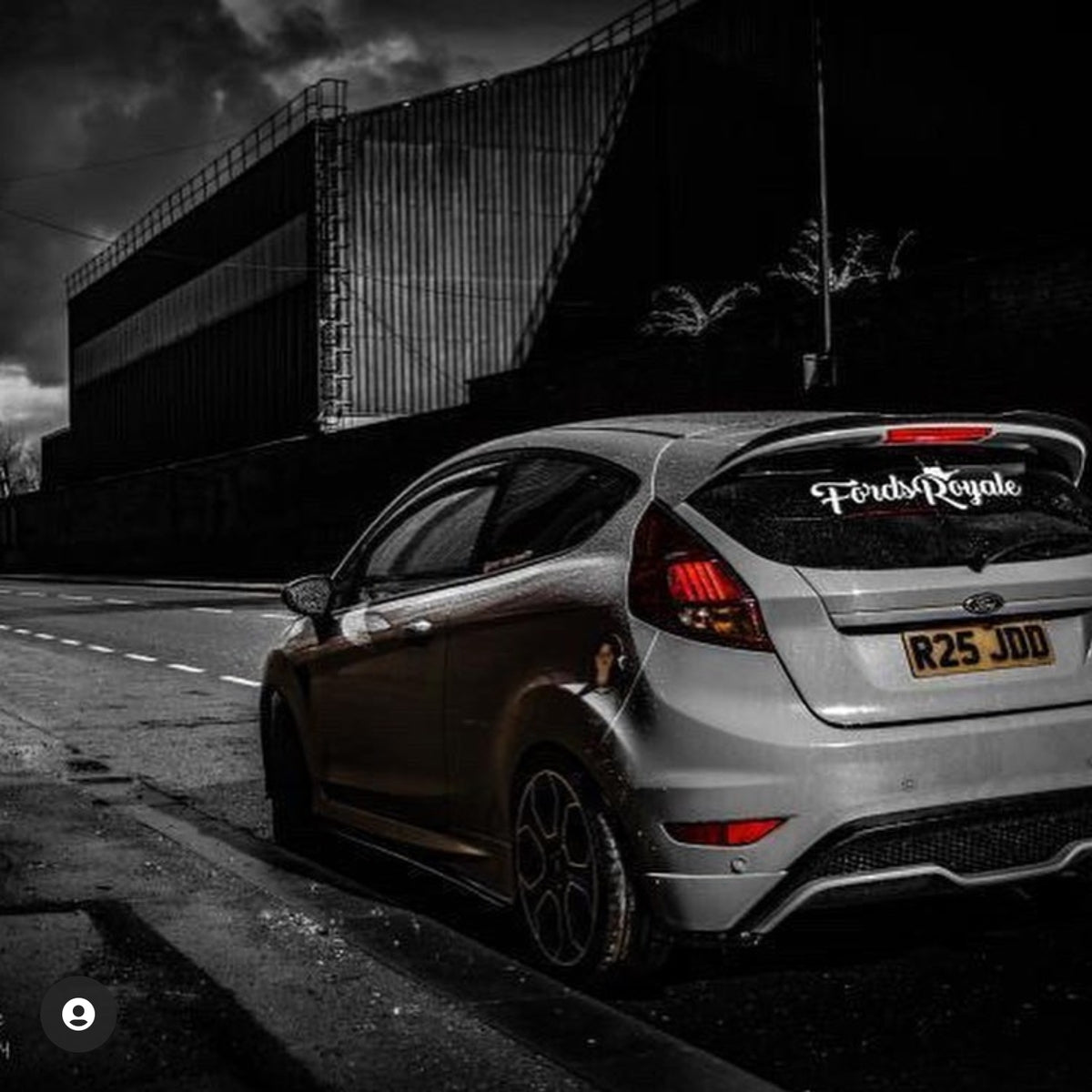 Ford Fiesta ST200 with short 4D plates – Delta Plates