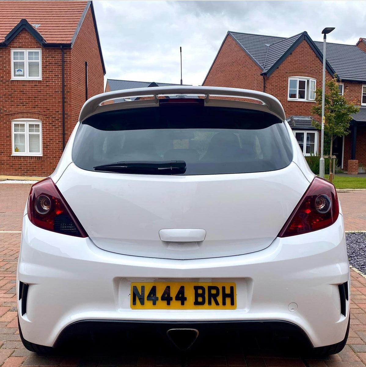 4D plates for this Vauxhall Corsa VXR – Delta Plates