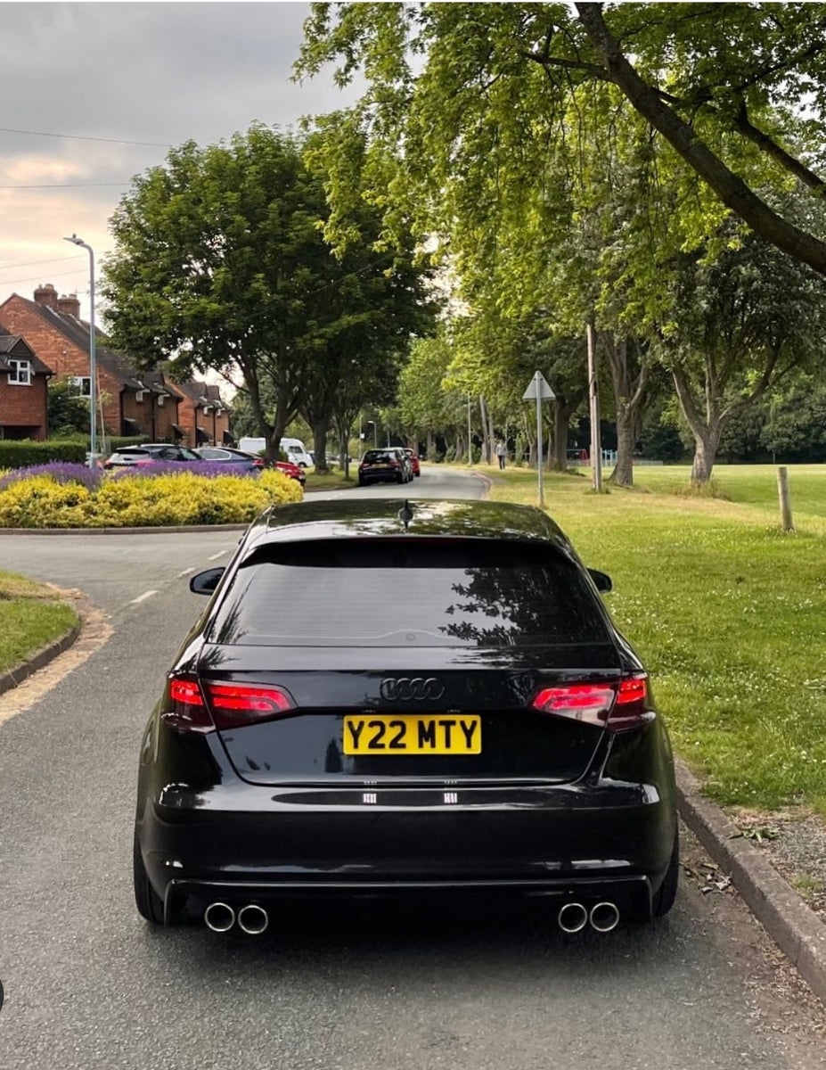 Audi S3 8V with some short 4D plates – Delta Plates