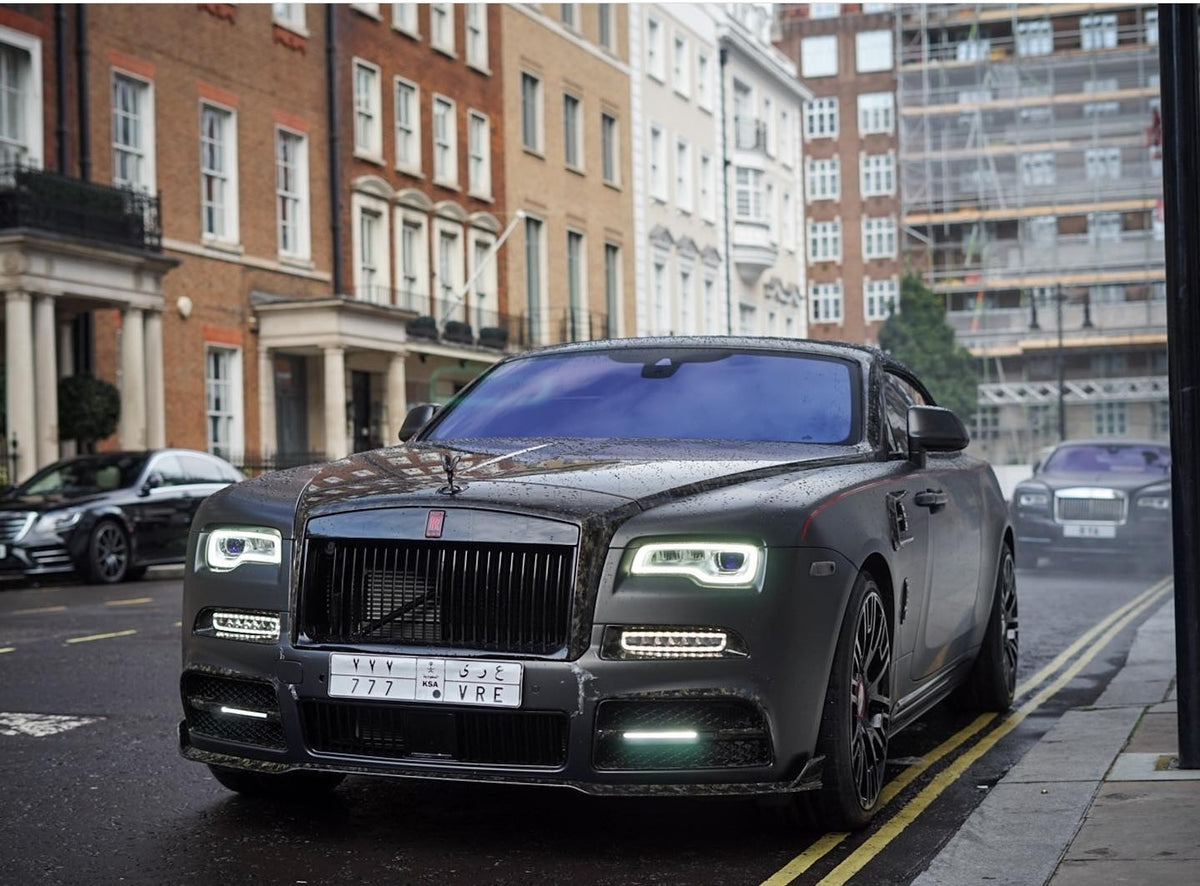 Lovely plates on this Rolls Royce - available in 4D – Delta Plates