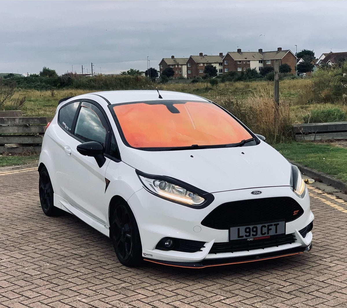 Luke's Ford Fiesta ST with some tinted 4D plates – Delta Plates