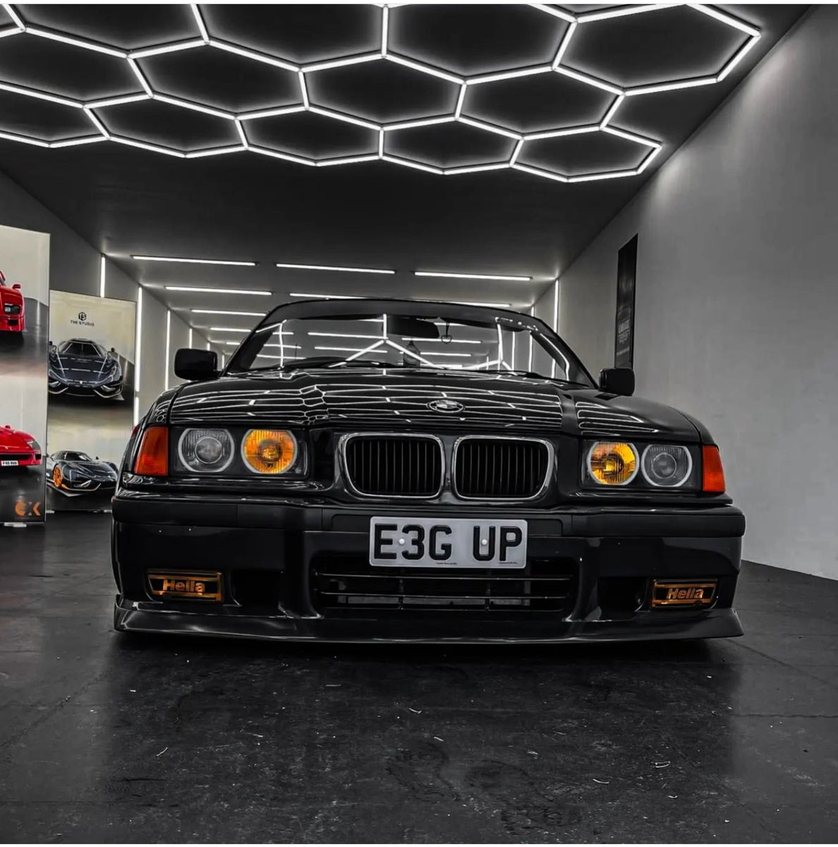 BMW E36 with some 3D gel plates - 15% off all 3D and 4D plates this Va ...