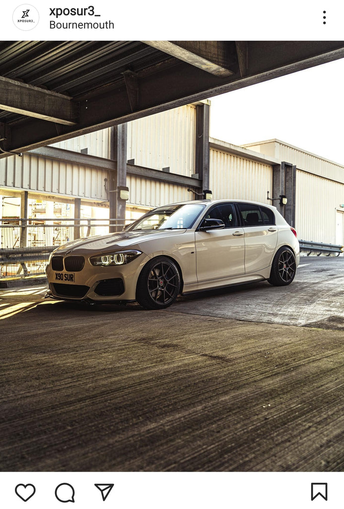 BMW M140i with some 4D gel plates – Delta Plates