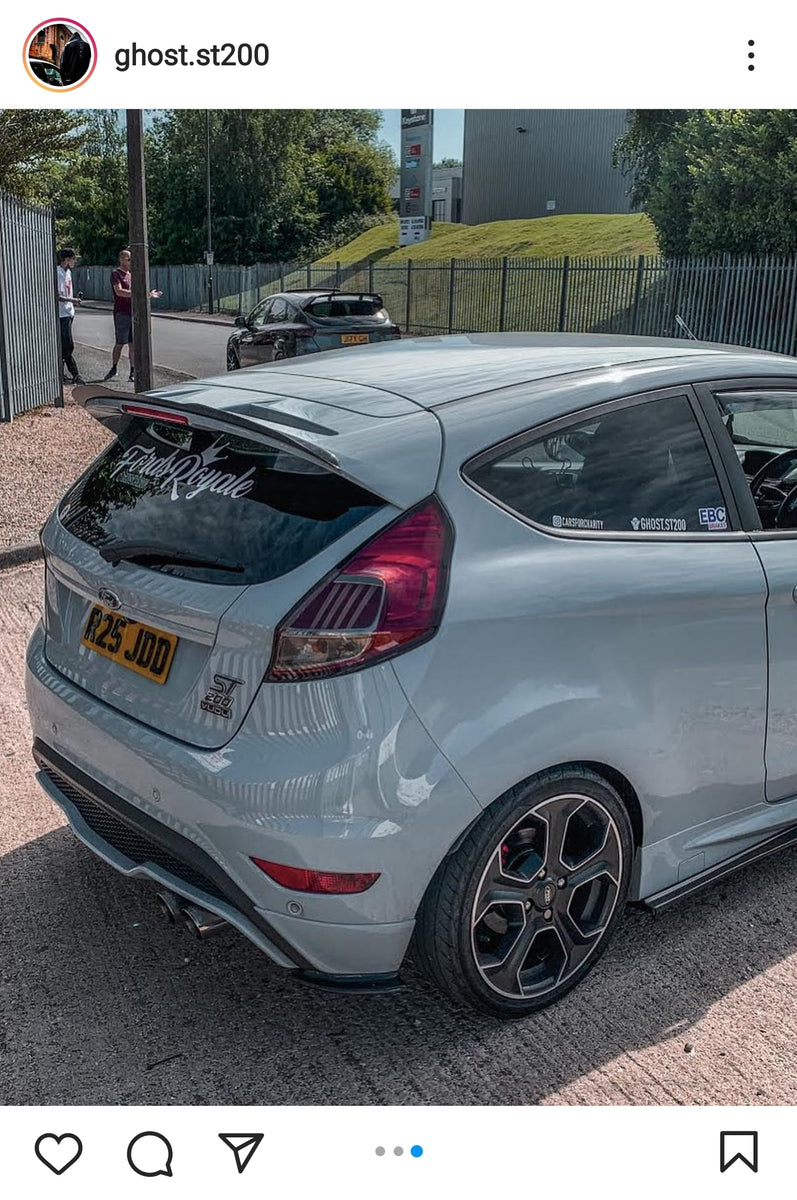 Ford Fiesta ST with some short 4D plates – Delta Plates