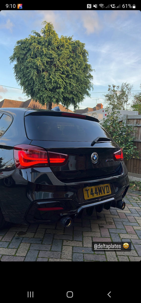 BMW M140i with some 3D gel plates – Delta Plates