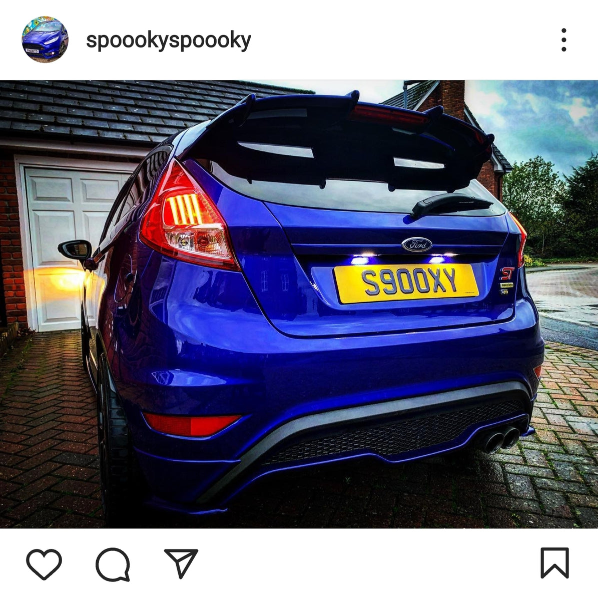 Ford Fiesta ST with some 3D gel plates – Delta Plates