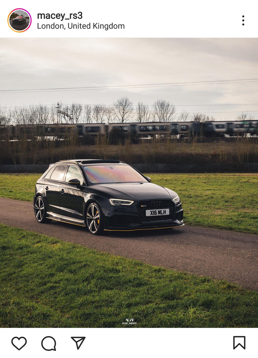 Audi RS3 with some 4D plates – Delta Plates