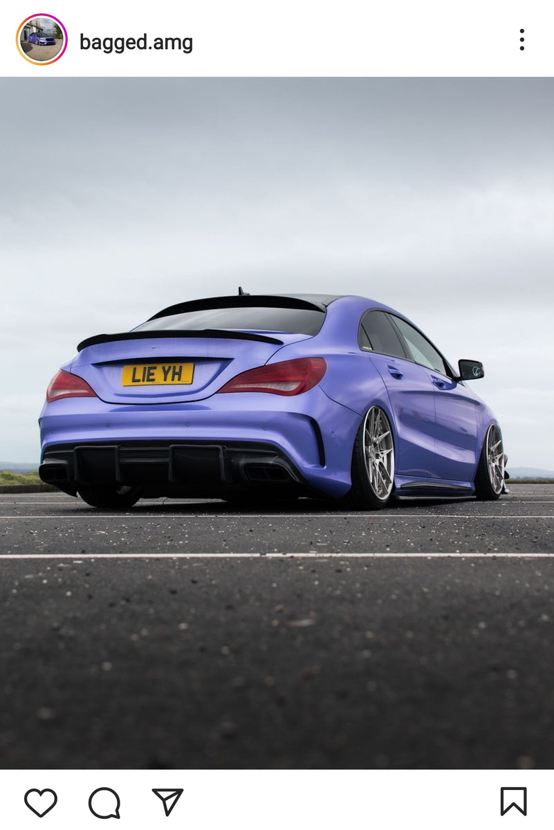 Mercedes AMG CLA45 with some 3D gel plates – Delta Plates