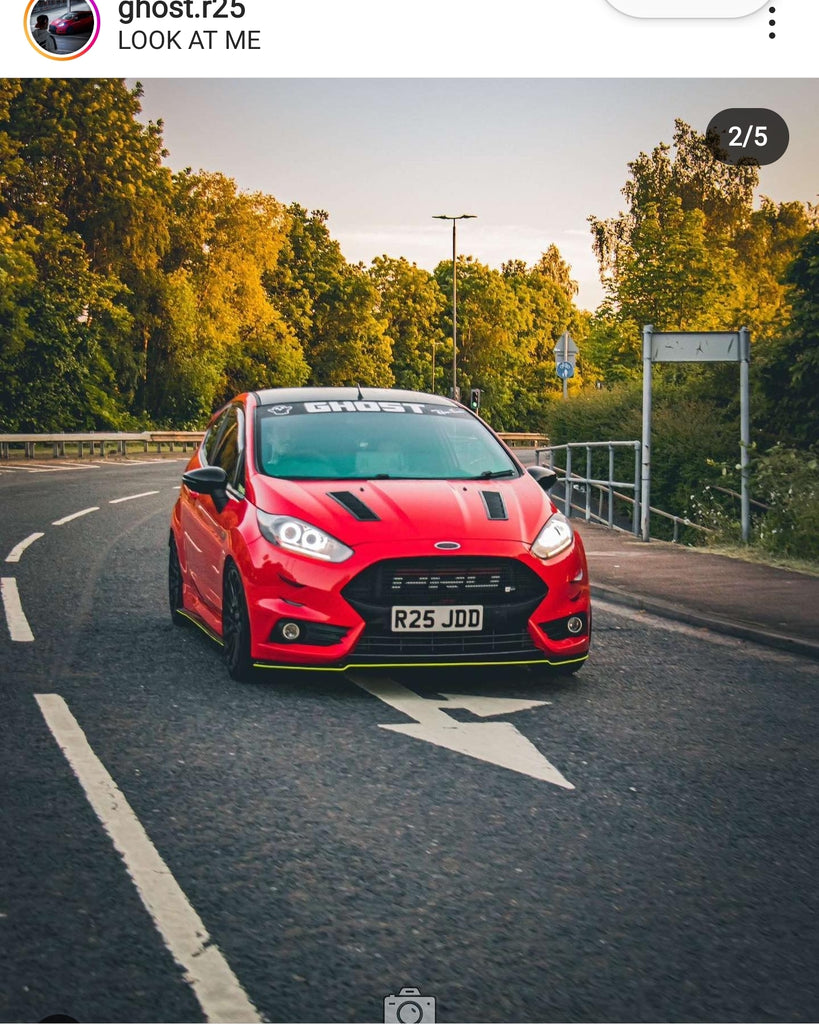 Ford Fiesta ST with some 4D plates – Delta Plates