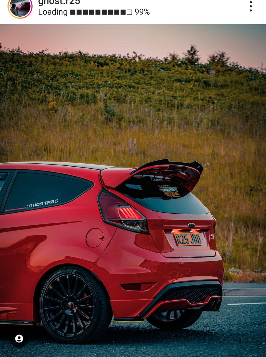 Ford Fiesta ST with some short 4D plates – Delta Plates