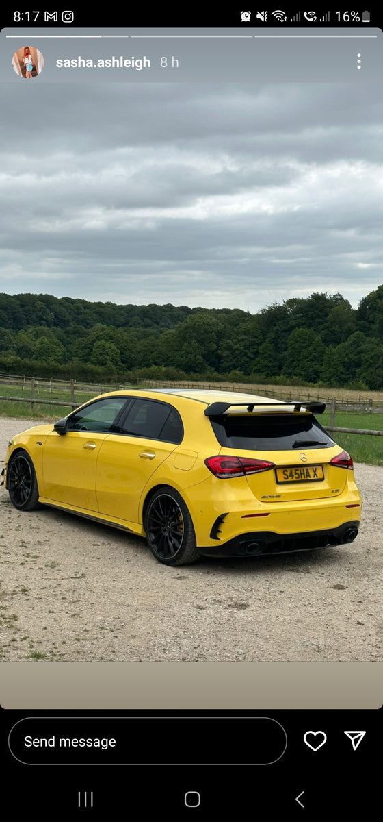 Mercedes AMG A35 with some 3D gel plates – Delta Plates