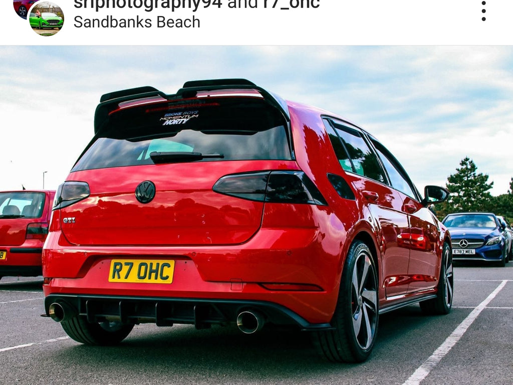VW Golf GTI with some legal 3D gel plates – Delta Plates