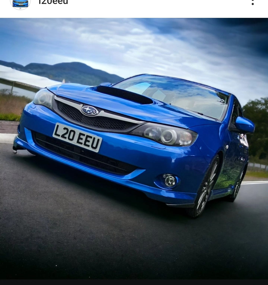 Subaru Impreza STi with some short 3D gel plates – Delta Plates