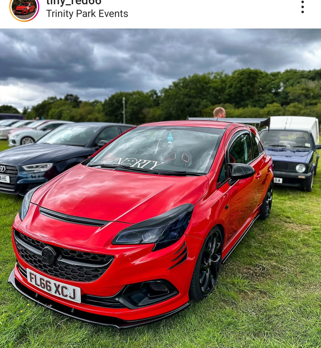 Vauxhall Corsa VXR with some 4D gel plates – Delta Plates