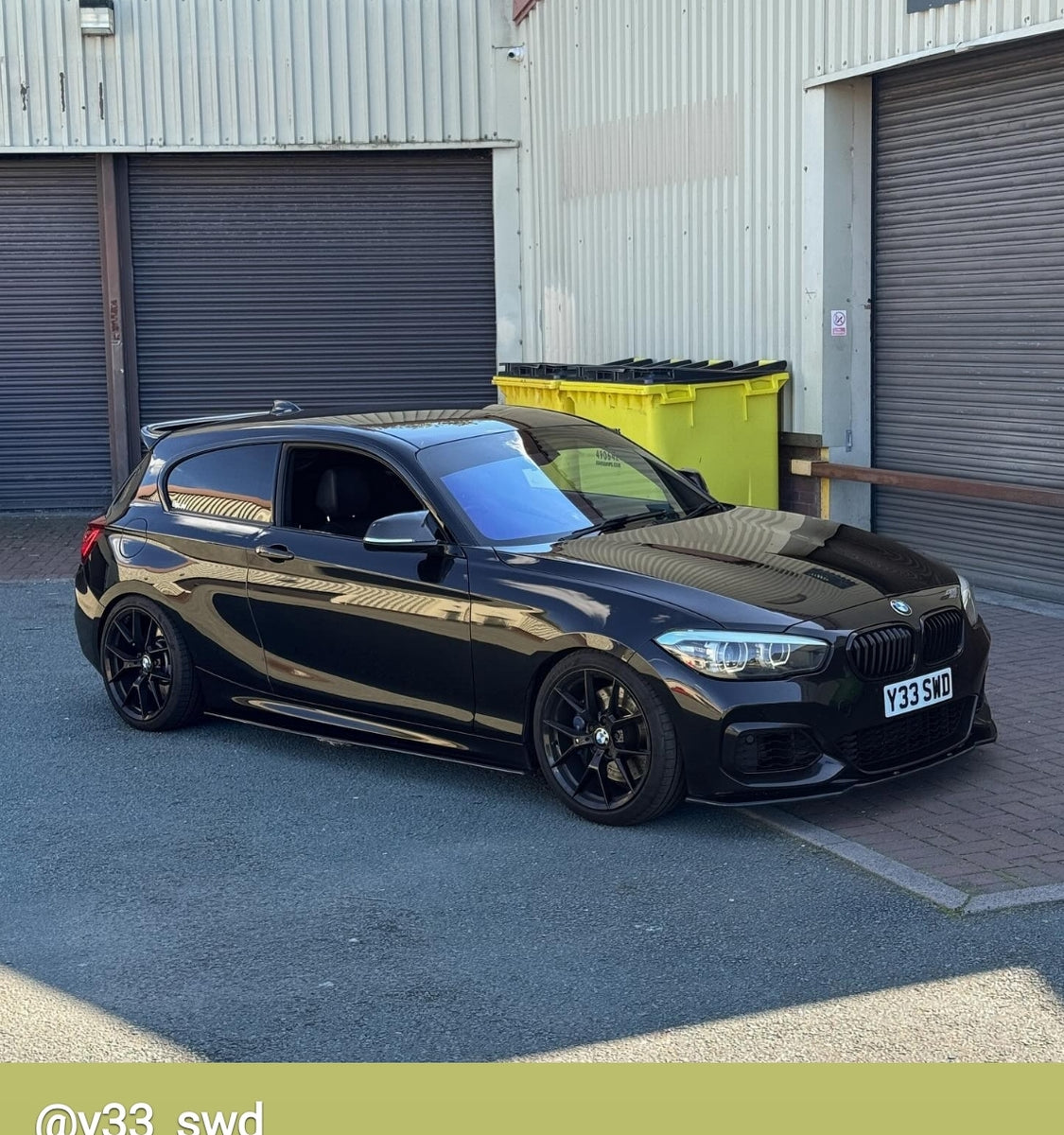 BMW M140i with some short 3D gel plates – Delta Plates