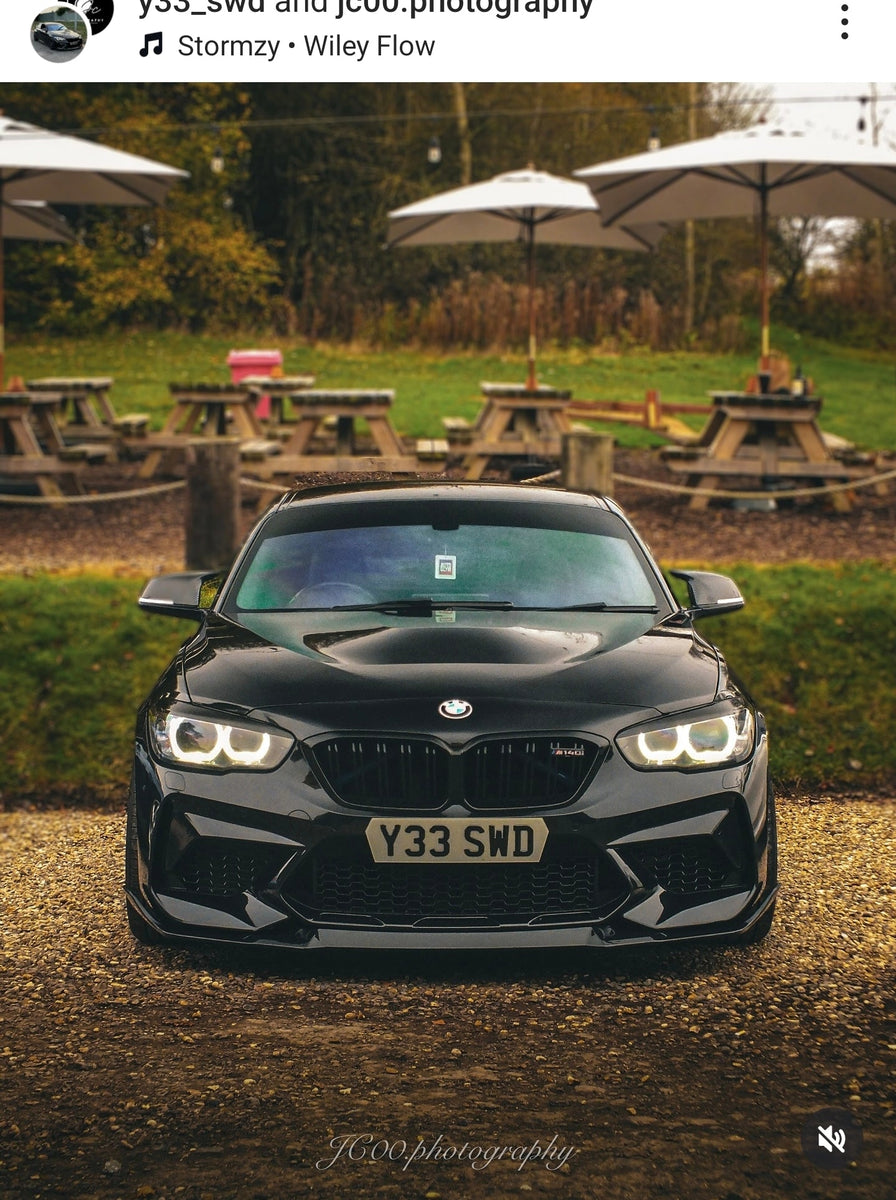 BMW M140i with some hex 3D gel plates – Delta Plates