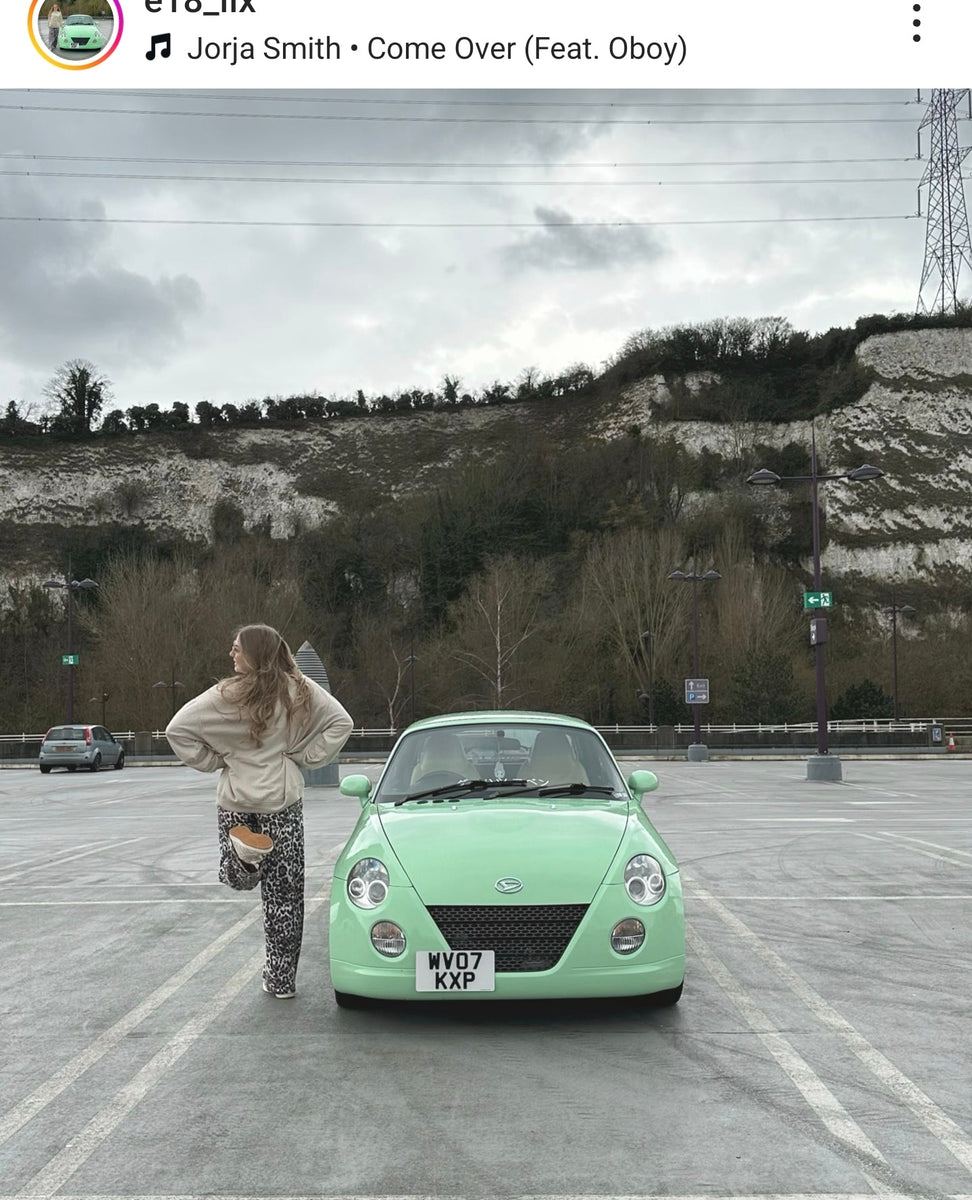 Diahatsu Copen with some Jap size 13x7 plates – Delta Plates