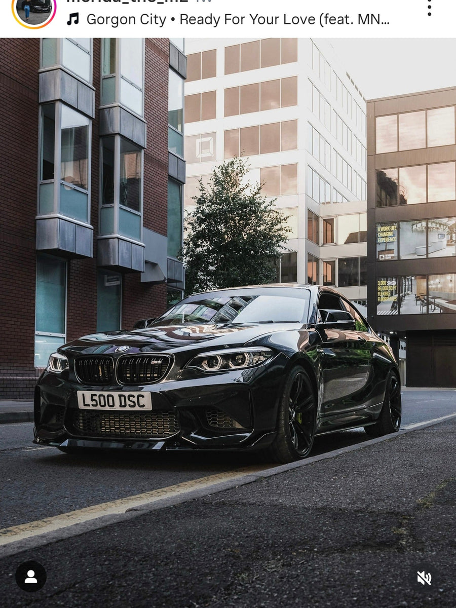 BMW M2 F87 with some 4D gel plates – Delta Plates