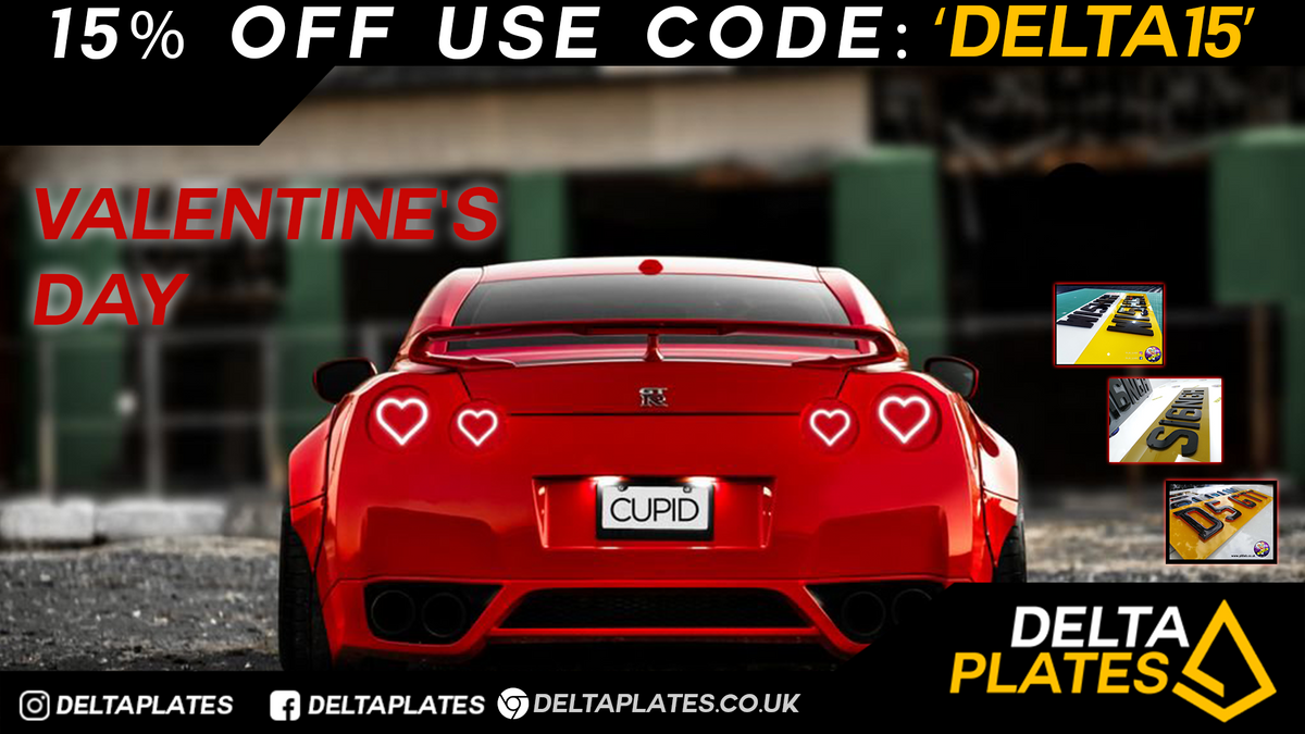 **VALENTINES DAY** - 15% OFF ALL 3D AND 4D PLATES – Delta Plates